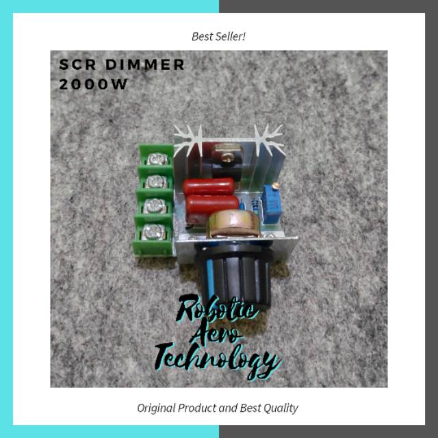 Jual DIMMER SCR 2000W MOTOR SPEED CONTROLLER 220V 16A AC PWM REGULATOR | Shopee Indonesia