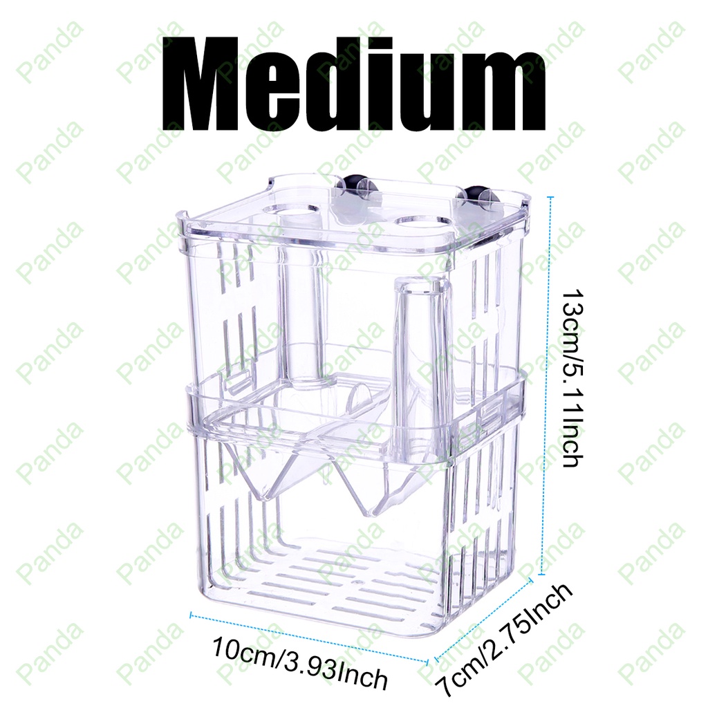 Jual Guppy Breeding Hatching Isolation Box S/M/L Size Karantina ikan ...