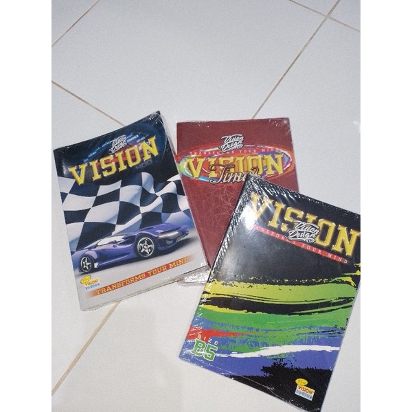 Jual Buku Tulis Vision 1 Pack (Isi 6 Buku @42 Halaman) | Shopee Indonesia
