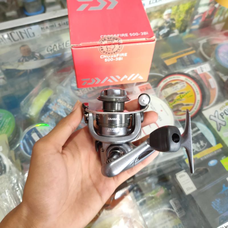 Jual REEL DAIWA CROSSFIRE 500 - 3Bi / REEL DAIWA UL / REEL ULTRALIGHT | Shopee Indonesia
