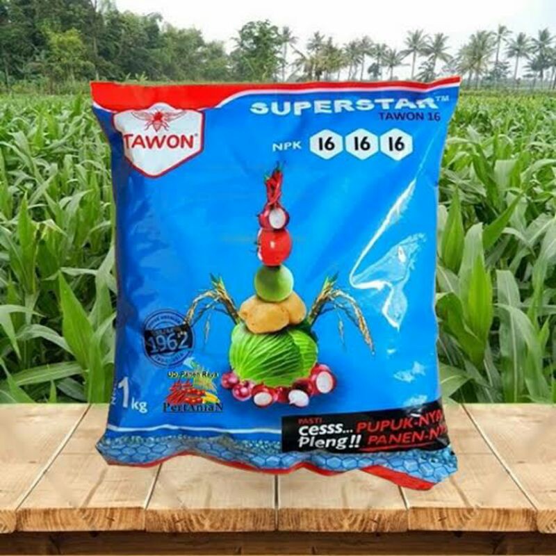 Jual Pupuk NPK Mutiara Cap Tawon 16 16 16 | Shopee Indonesia