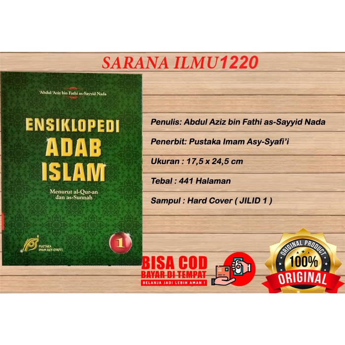 Jual Ensiklopedi ADAB ISLAM JILID 1 | Pustaka Imam Syafii | Shopee ...