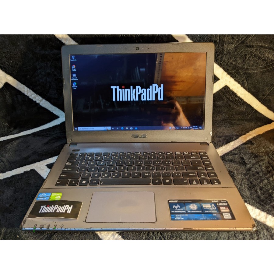Jual Laptop Gaming Desain Asus X450C Core i3 3217U Nvidia Murah ...