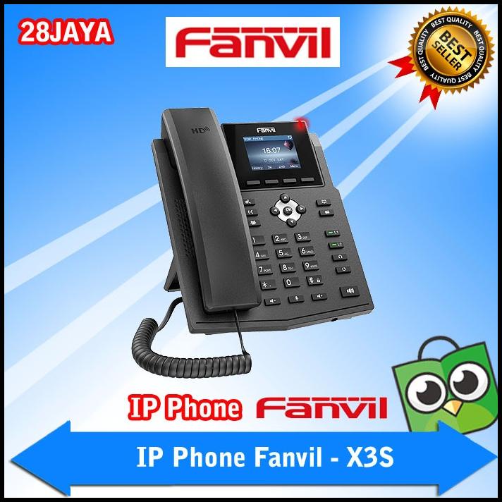 Jual Ip Phone Fanvil X3S - Sip Phone Fanvil X3S - Untuk Ip Pabx ...