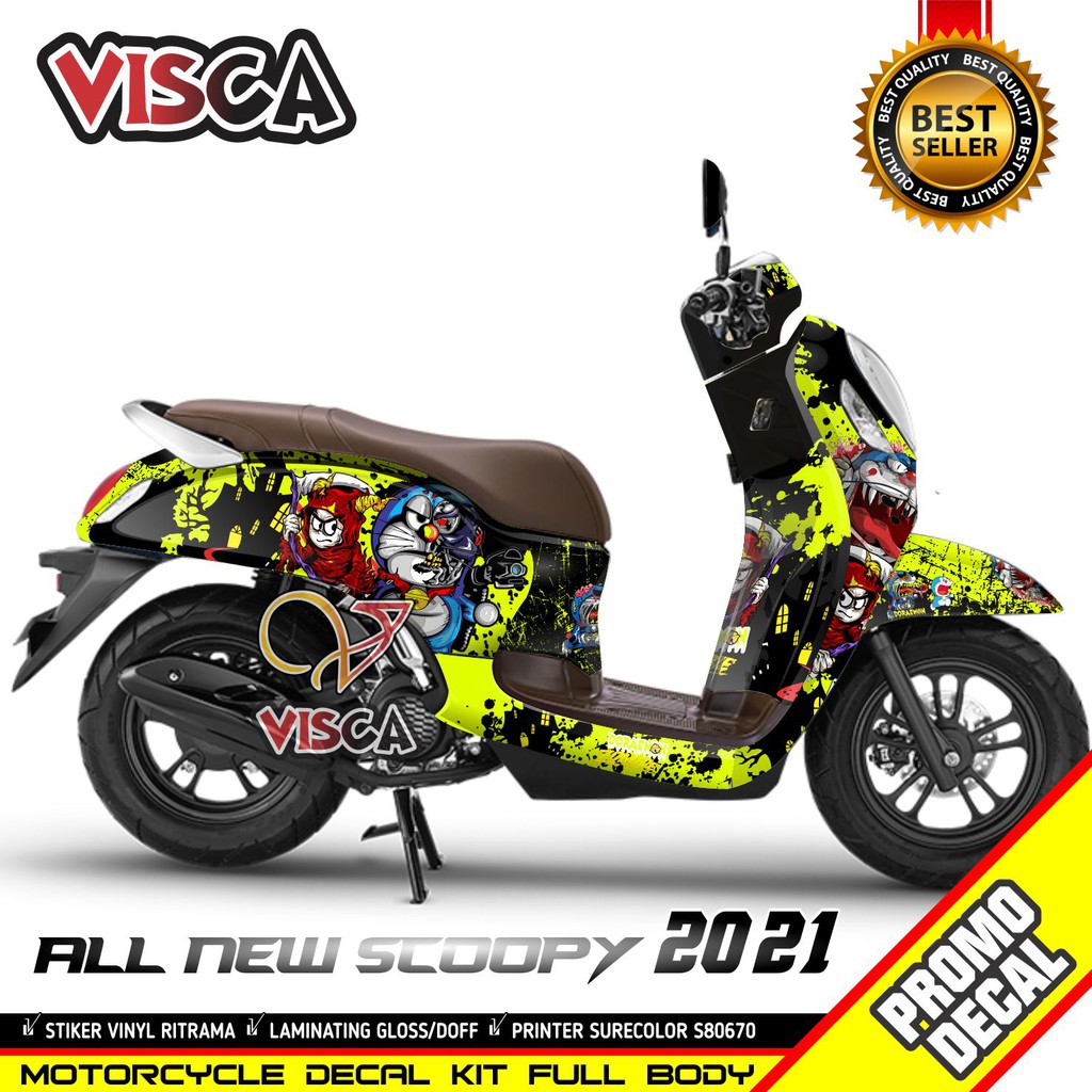Jual Decal Scoopy Full Body Stiker Scoopy 2021 Stiker Scoopy 2021 Full ...