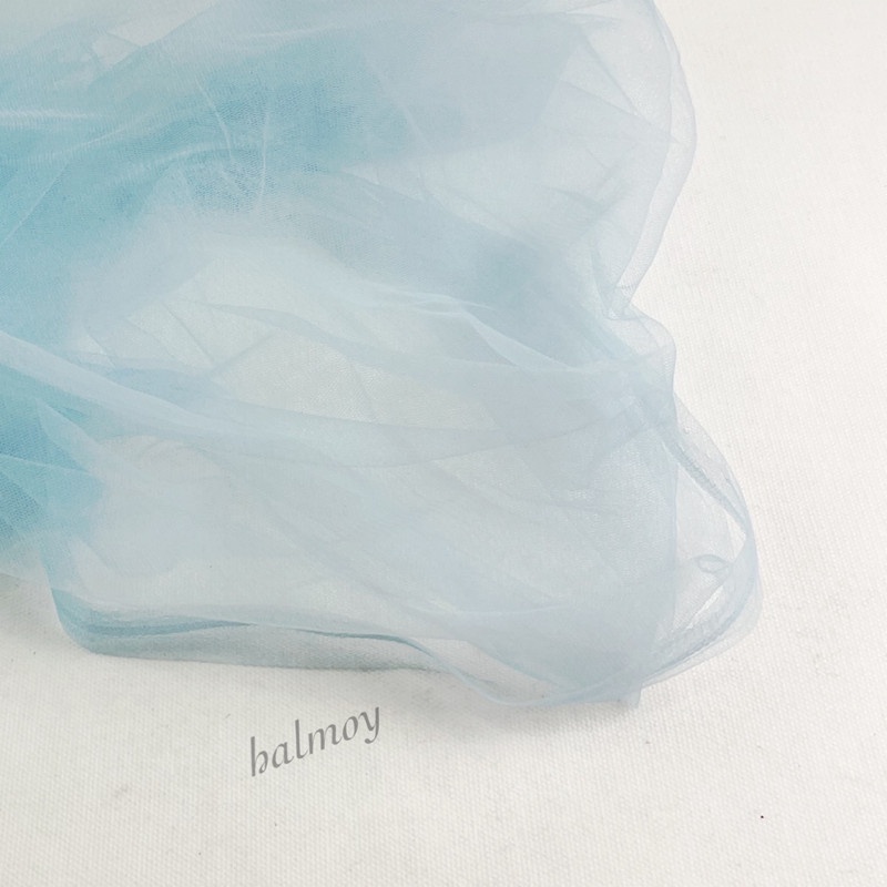 Jual KAIN TILE TULE TULLE HALUS 100 CM X 125 CM BIRU MUDA KTS22 ...