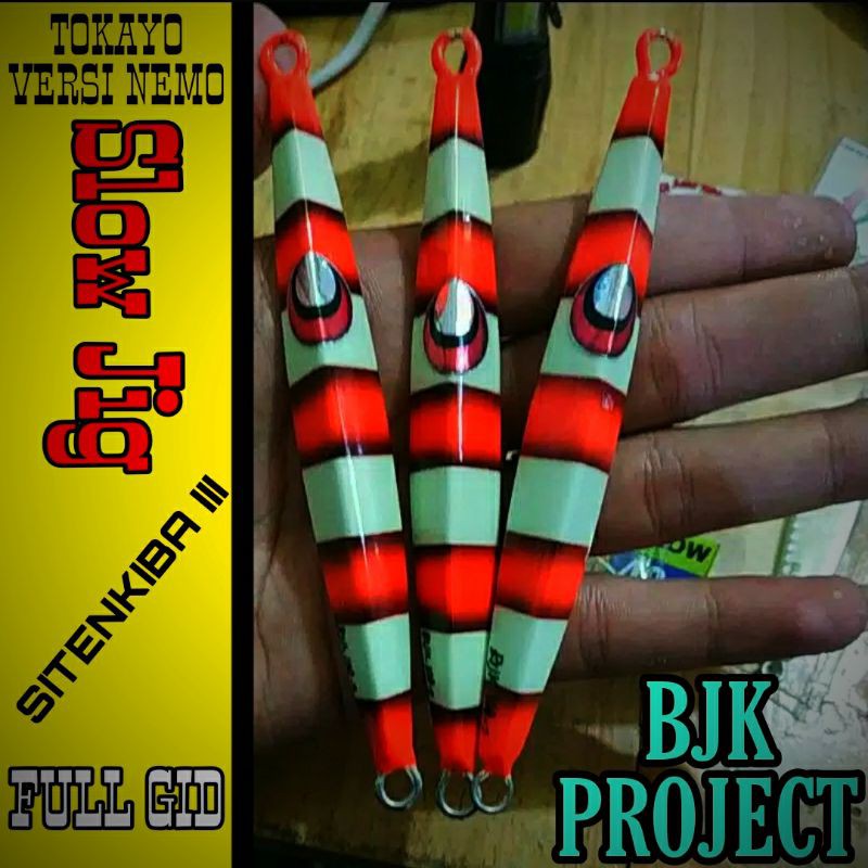 Jual Umpan Pancing Metal jig Tokayo lll Nemo 20g s/d 500g Full versi ...