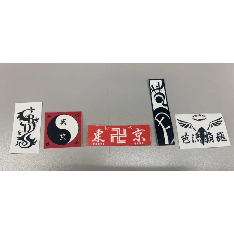 Jual Stiker Bendera Logo Geng Tokyo Revengers Touman, valhala, tenjiku ...