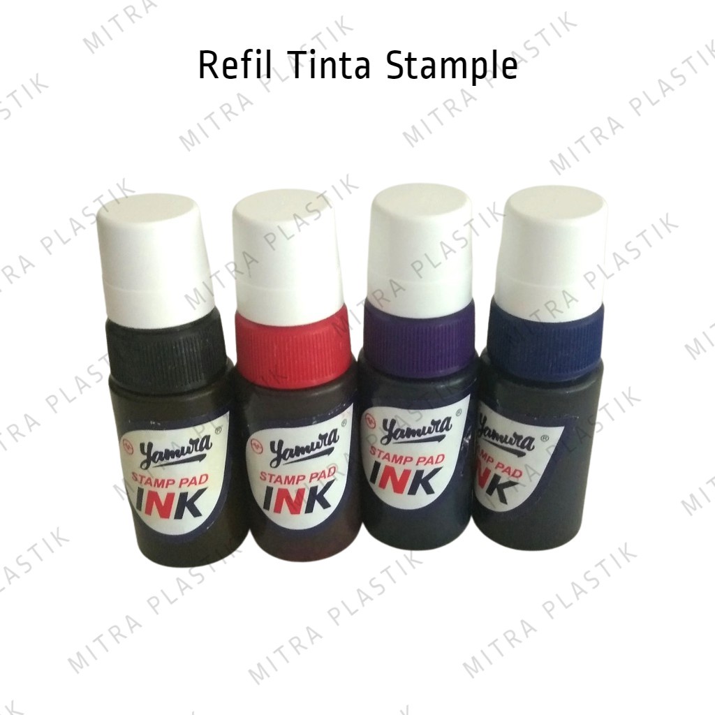 Jual Isi Tinta Stempel Yamura 50 cc Stamp Ink Refill King Size Refil ...