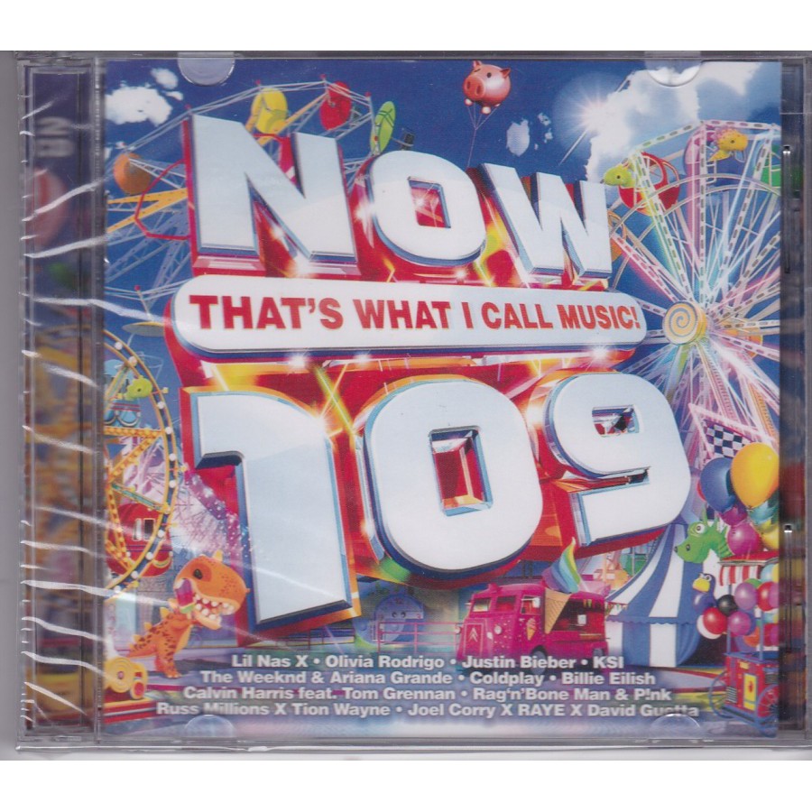 Jual CD Now 109 Import Original (Olivia Rodrigo, Lil Nas X, Billie ...