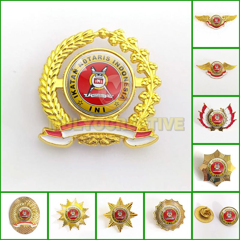 Jual Pin INI Bros Wing Logo Ikatan Notaris Indonesia | Shopee Indonesia