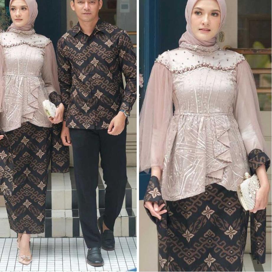 Jual Harga Spesial.. Batik Couple Kebaya Modern Kebaya Tunangan Lamaran ...