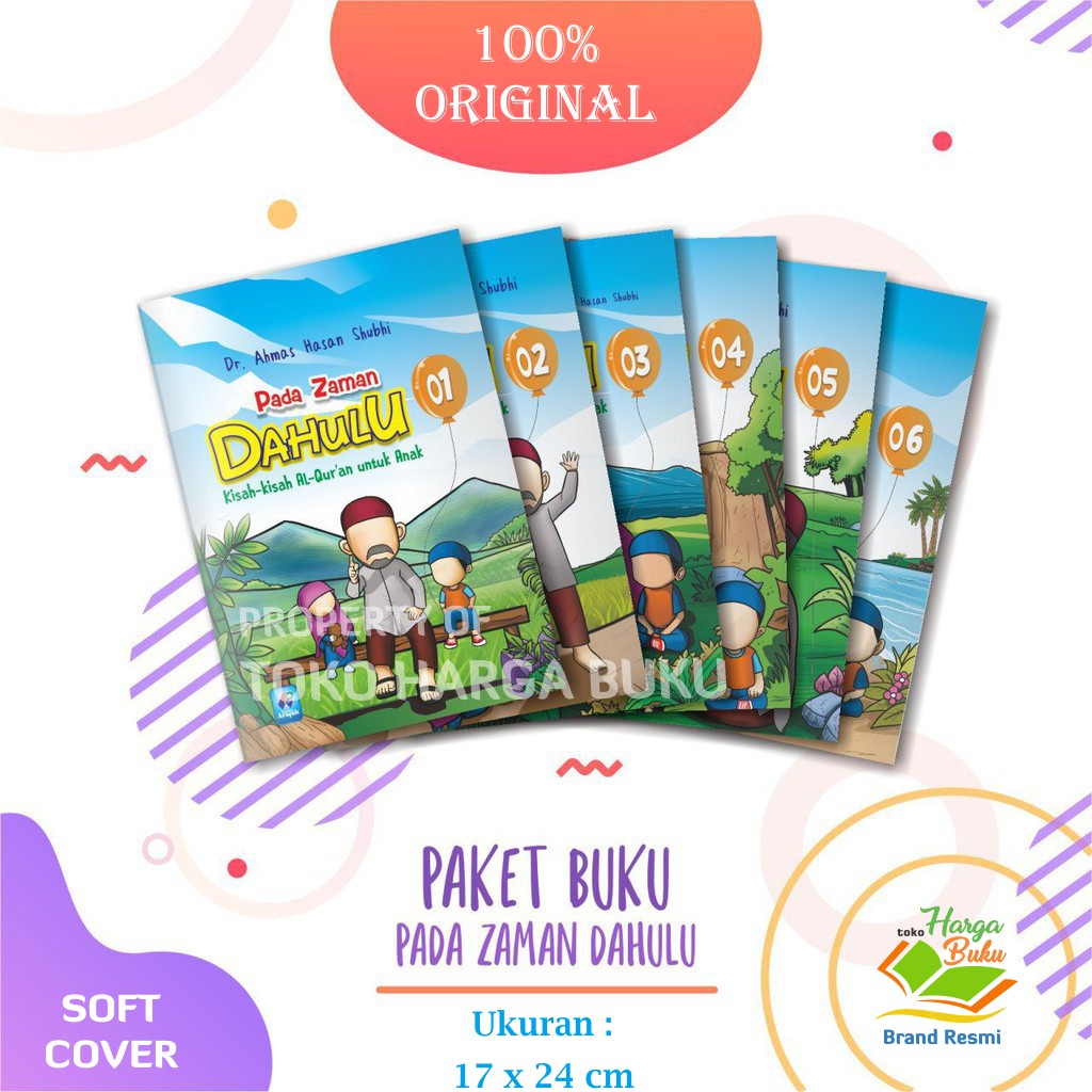 Jual Pada Zaman Dahulu KOMPLIT 1 SET Jilid 1 2 3 4 5 6 Kisah-Kisah Al-Quran Untuk Anak | Shopee ...