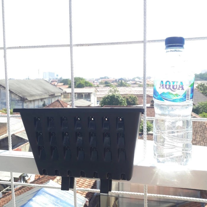 Jual Pot argo 01 hitam, pot tempel, pot tanaman merambat | Shopee Indonesia