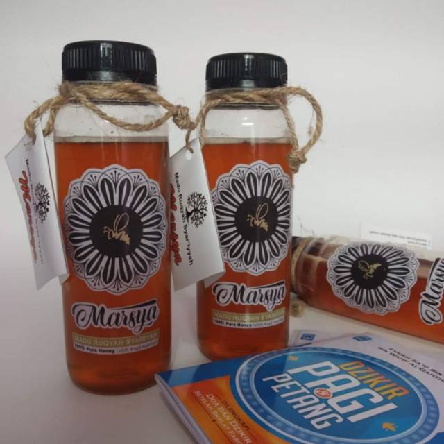Jual Madu Murni Asli Pure Naturan Raw Honney / Madu Marsya 600ml - Madu ...