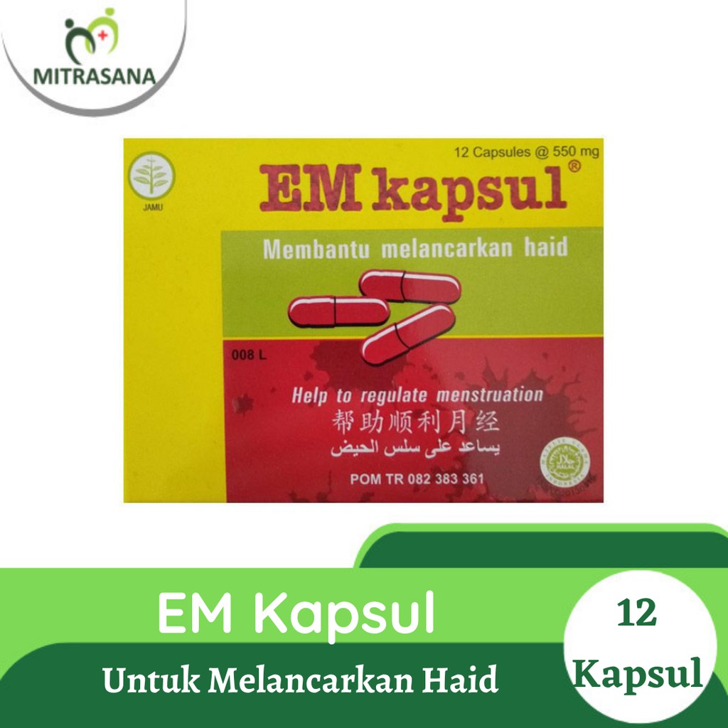 Jual EM Kapsul Isi 12 Kapsul | Shopee Indonesia