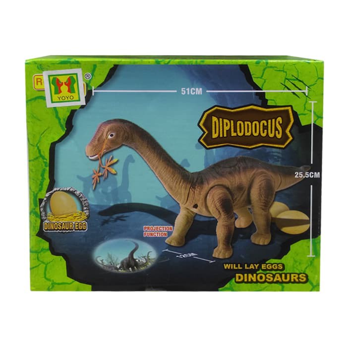 Jual mainan dinosaur egg diplodocus dinosaur telur figure dinosaurs ...