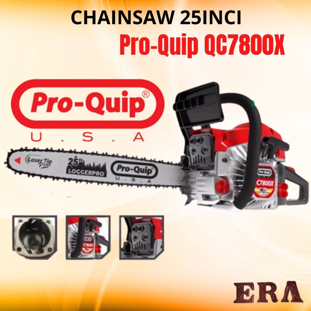 Jual ProQuip - Chainsaw 25" Pro Quip Tipe QC 7800 X Mesin Gergaji Kayu ...