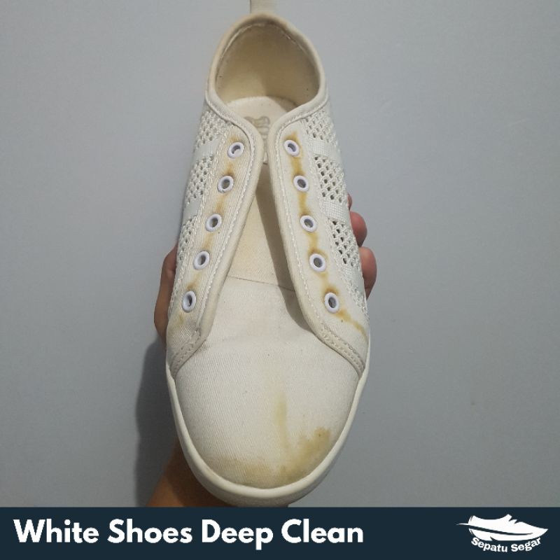 Jual White Deep Clean - Cuci Sepatu Seluruh Bagian | Shopee Indonesia