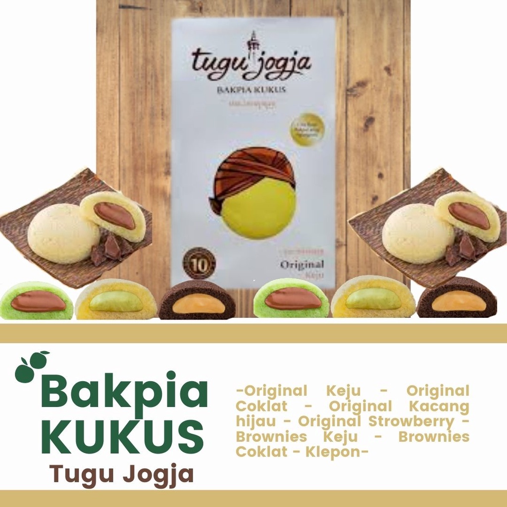 Jual Bakpia Kukus Tugu Jogja Fresh From Pabrik Isi 10 FREE SAFETY ...