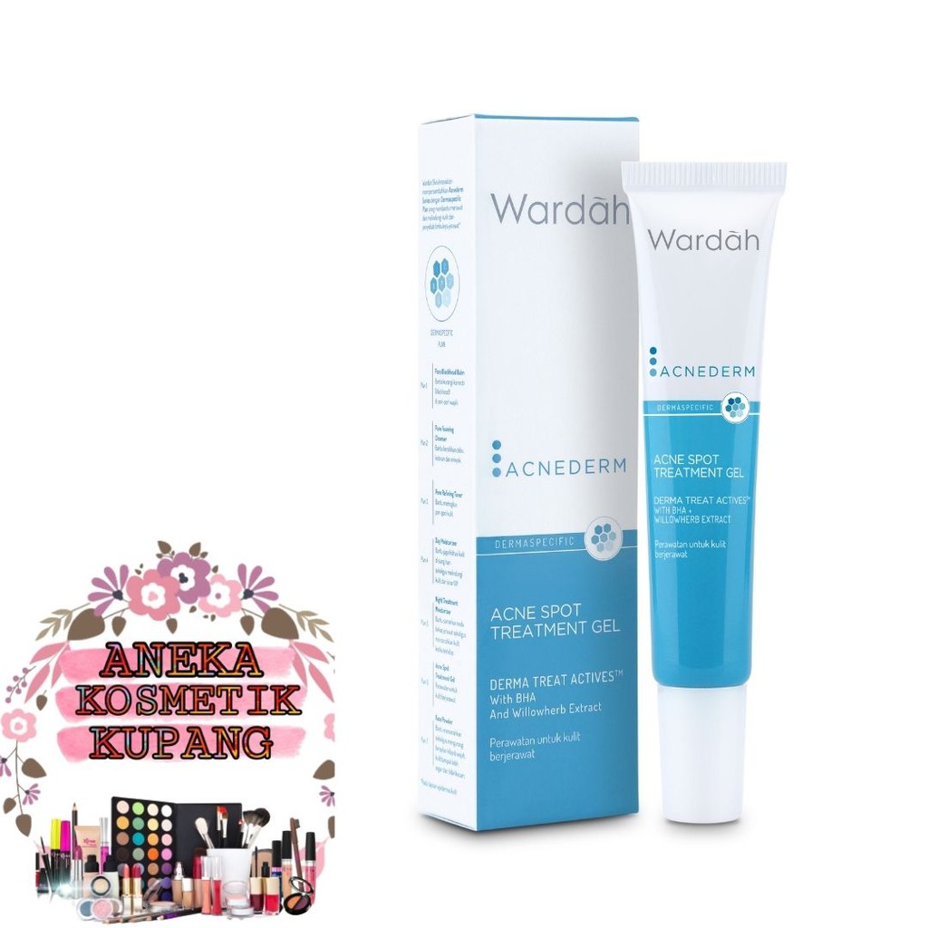 Jual Wardah Acnederm Acne Spot Treatment Gel 15 ml-CREAM JERAWAT ...