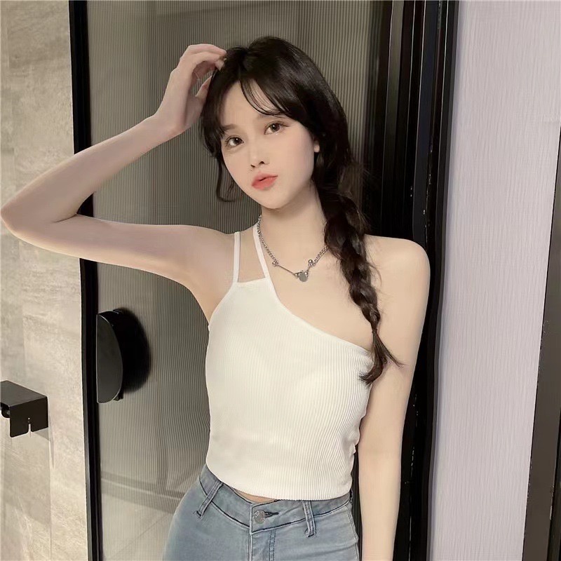 Jual Niceface Bra Bh Tanktop Crop Top 2 Tali Samping Pakaian Dalam Wanita Cewek Korea Tank Top