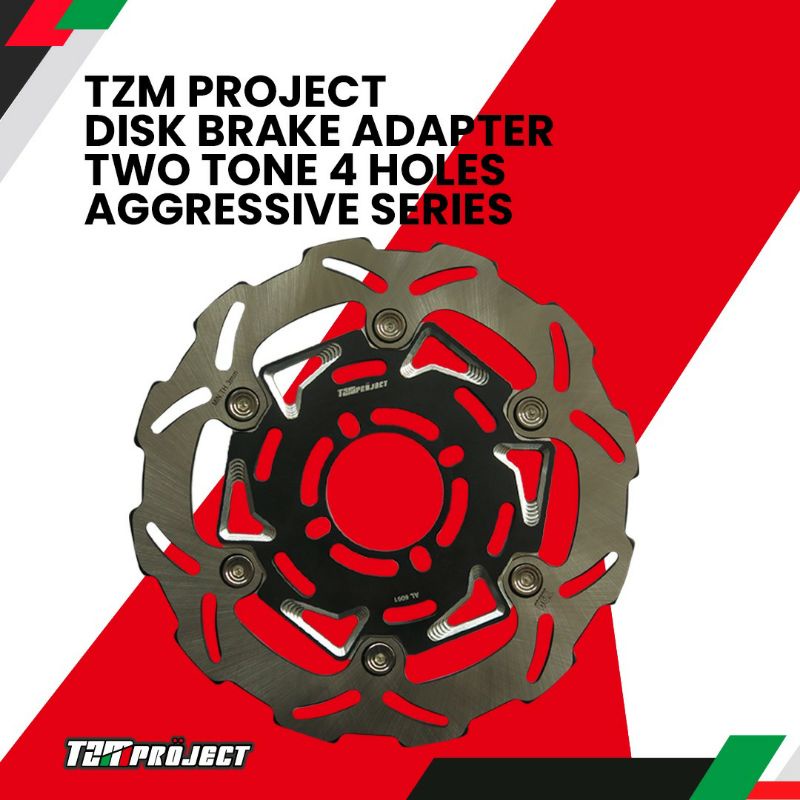 Jual TZM Project Adapter Plus Disk TDR Aggressive Series Honda Baut 4 ...