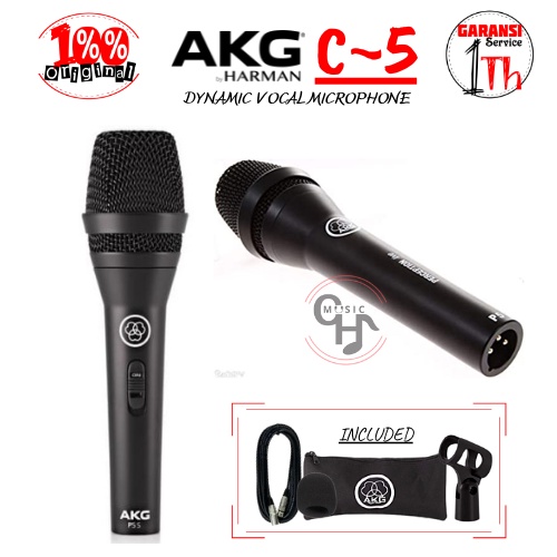 Jual AKG P5S High-Performance Dynamic Vocal Microphone with On/Off Switch Original | Shopee ...