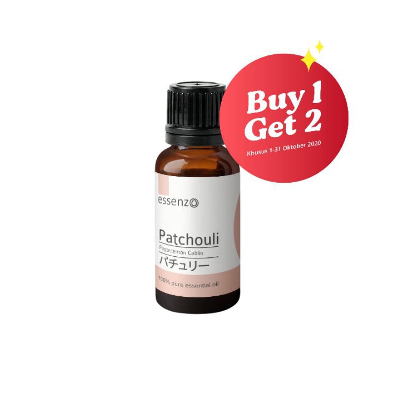 Jual Essenzo Patchouli Essential Oil (Bantu Mengurangi Rambut Rontok ...