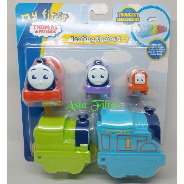 Jual Thomas and Friends my first Nesting Engines | Shopee Indonesia