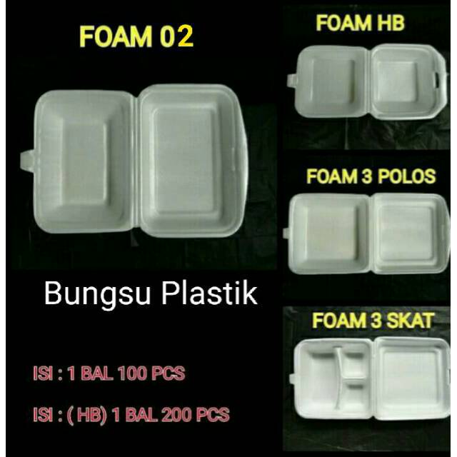 Jual Sterofoam /Gabus Nasi merek TF | Shopee Indonesia