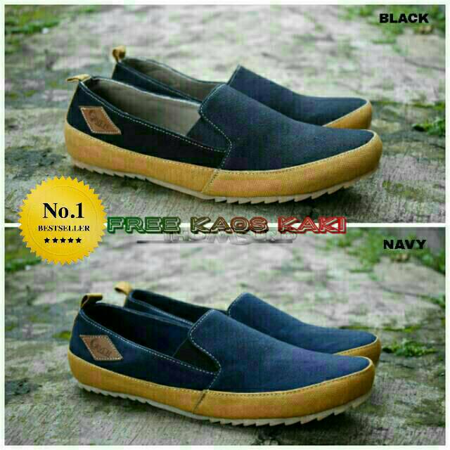 Jual Sepatu Slip On Moccasin Given Original Pria | Shopee Indonesia