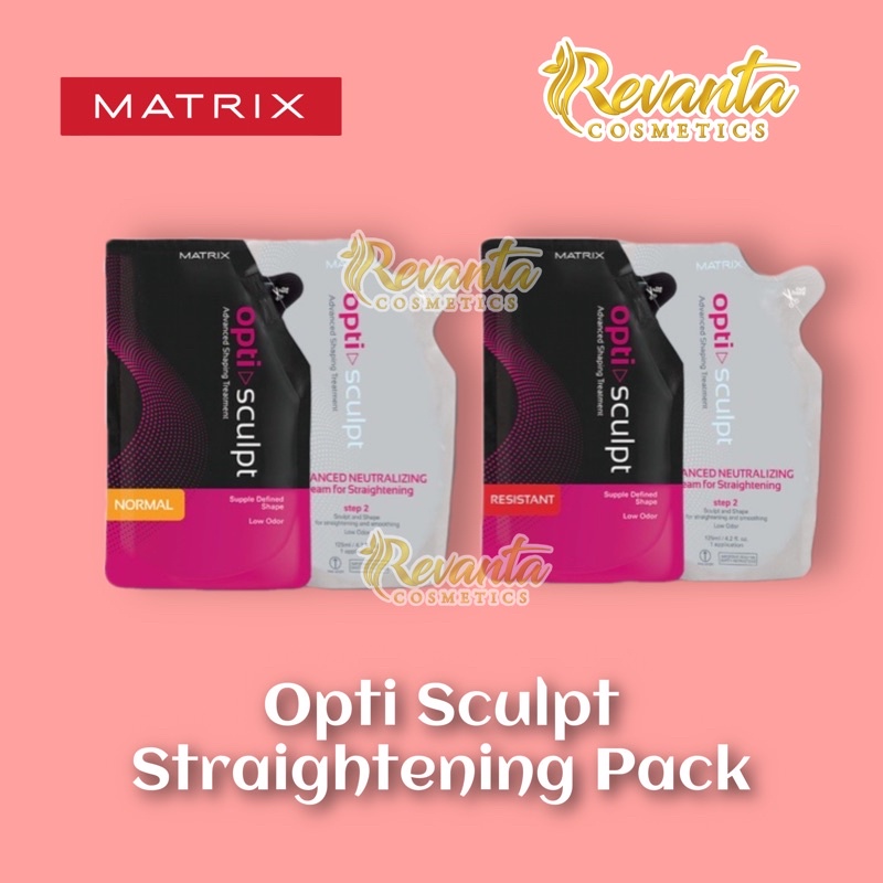 Jual matrix mini opti sculpt straightening pack 125ml | Shopee Indonesia