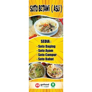 Jual banner soto | Shopee Indonesia