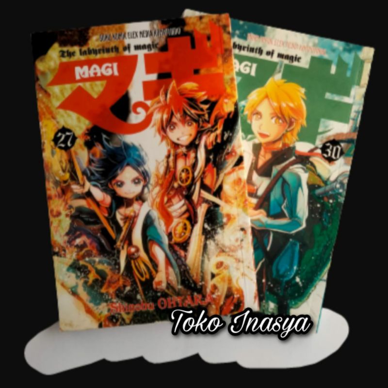 Jual MANGA / KOMIK MAGI THE LABYRINTH OF MAGIC (BY SHINOBU OHTAKA ...