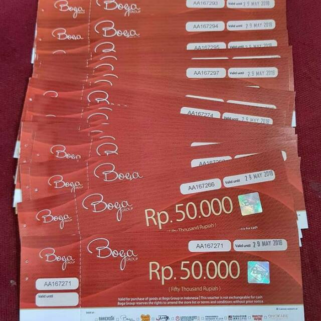 Jual voucher boga group | Shopee Indonesia