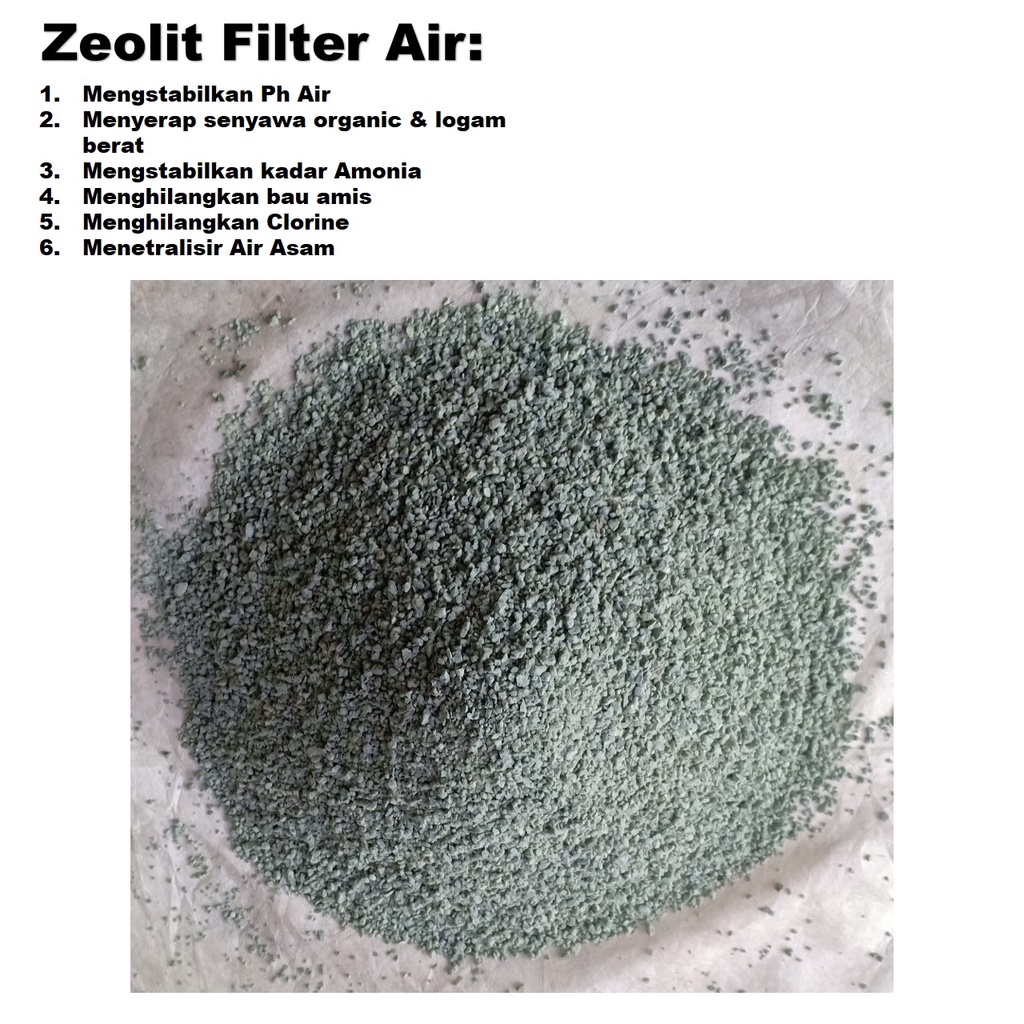Jual BATU ZEOLITE/ZEOLIT FILTER AIR | Shopee Indonesia