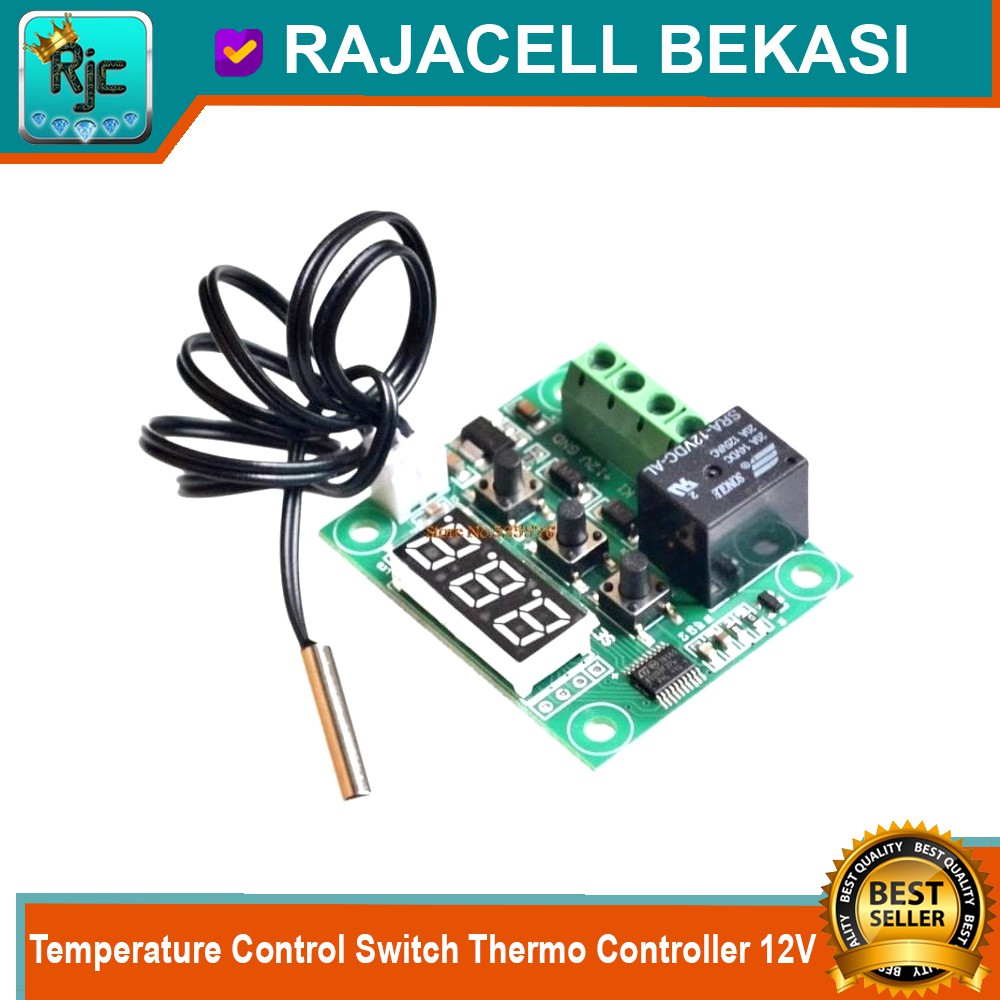Jual W1209 Temperature Control Switch Thermo Controller 12V Pengatur ...