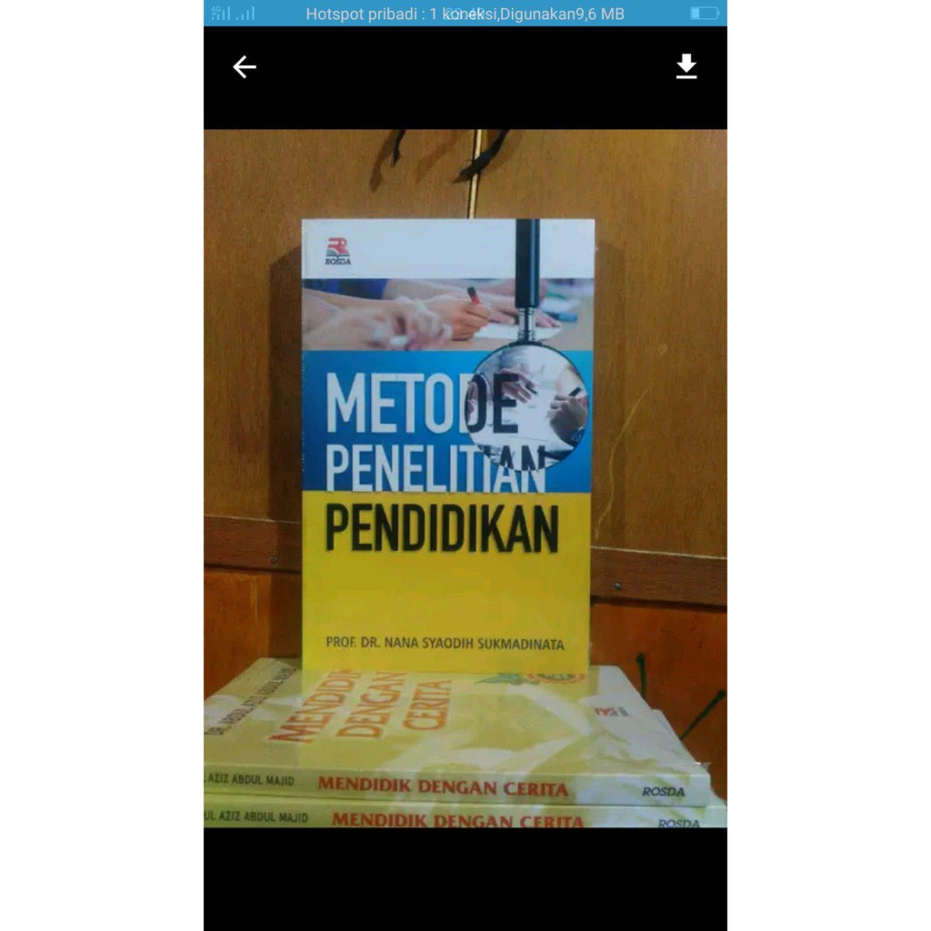Jual Jual buku Metode Penelitian Pendidikan. .Edisi Baru. .Prof. Dr.Nana Syaodih Sukmadinata ...