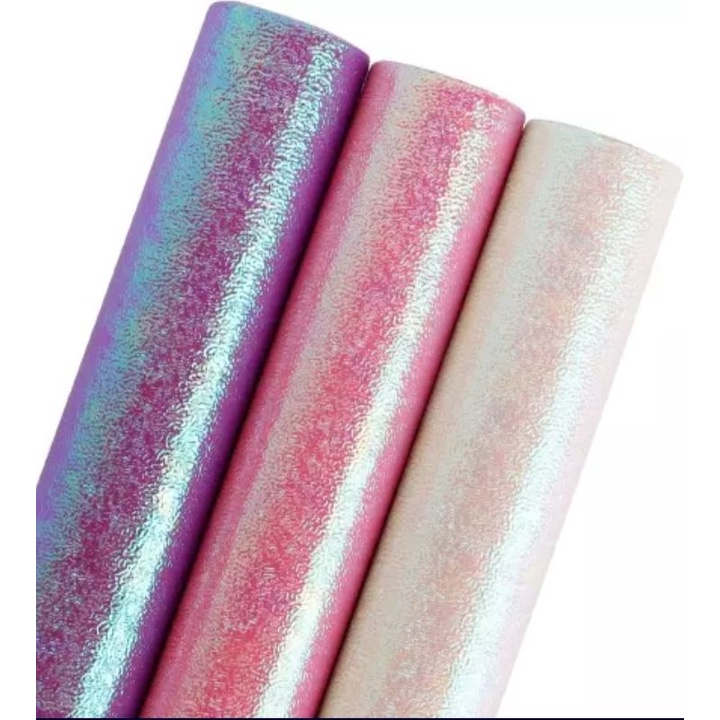 Jual Kertas kado polos rainbow /kertas rainbow/kertas kilap gliter ...