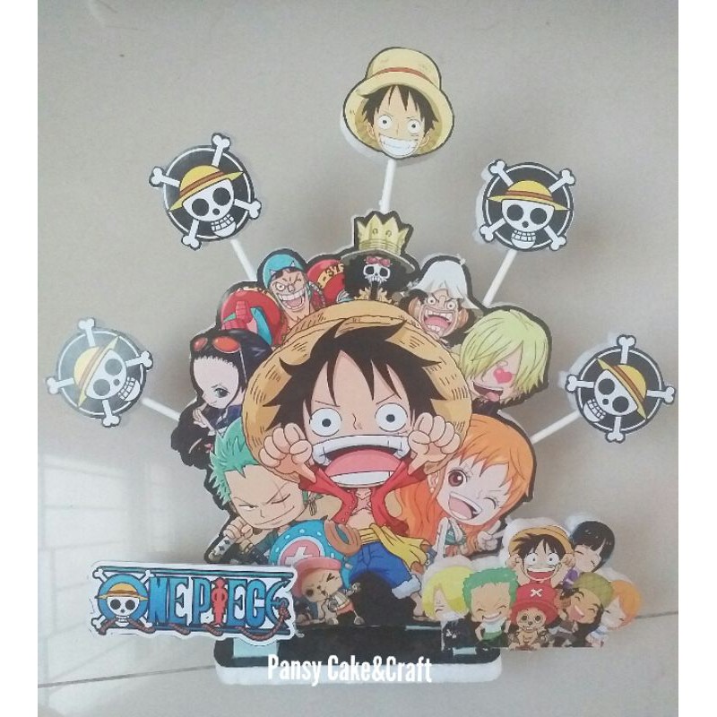 Jual Cake topper One Piece Chibi | Shopee Indonesia