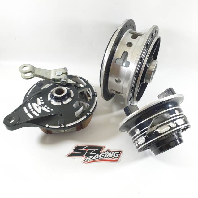 Jual TROMOL KAZE PNP NINJA R RR TEROMOL BELAKANG BUBUTAN CUSTOM SET HUB ...