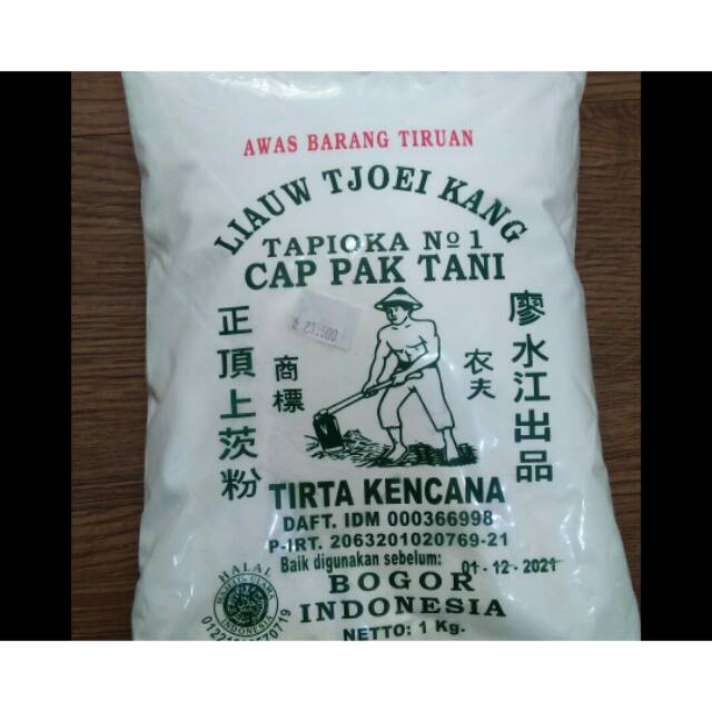 Jual Tepung Tapioka Cap Pak Tani | Shopee Indonesia