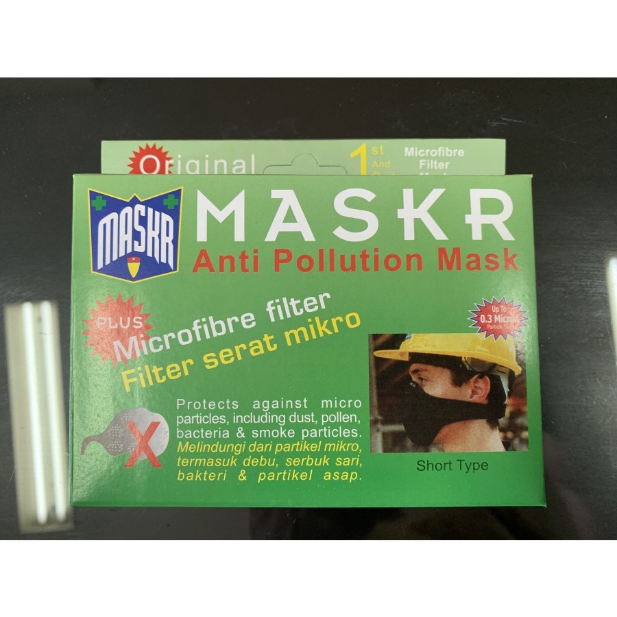 Jual Masker MASKR Micro Fiber Short | Shopee Indonesia