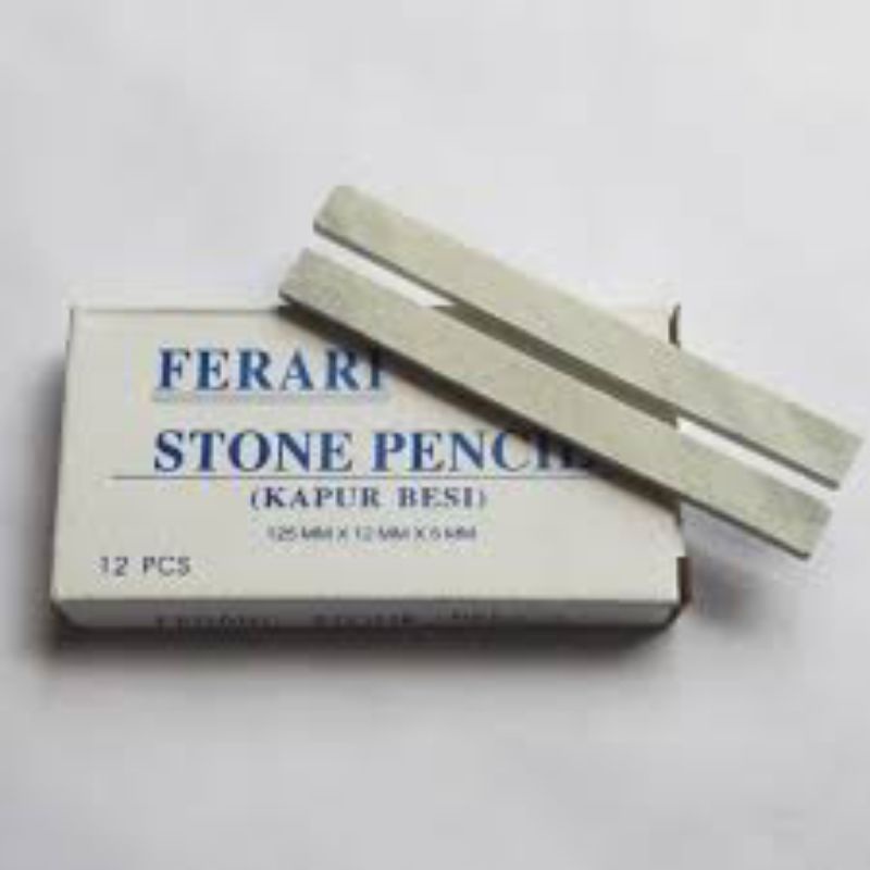 Jual Kapur Besi Ferari // Kapur Besi Rumah // Stone Pencil | Shopee Indonesia