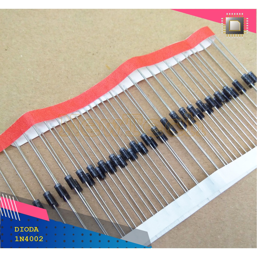 Jual Dioda Diode 1N4002 1N 4002 IN4002 1A 1 Ampere 100V 100 Volt ...