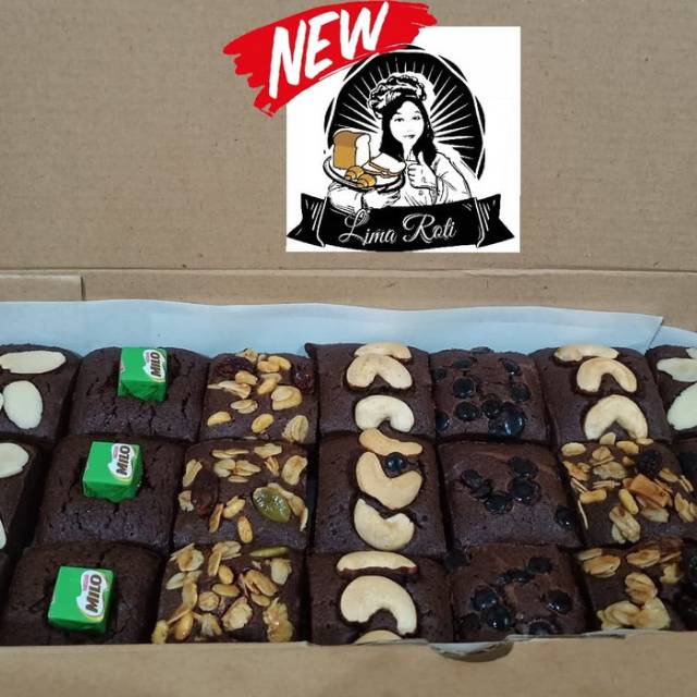Jual Brownies premium lima roti. Brownies cadbury | Shopee Indonesia