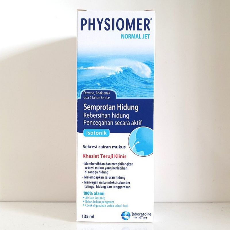 Jual Physiomer Normal Jet Nasal Spray Hygiene Semprot Hidung 135 ml ...