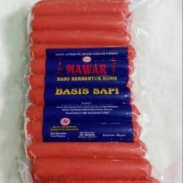 Jual Basis baso sosis Mawar Ayam Sapi | Shopee Indonesia