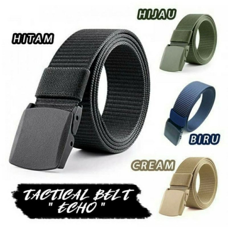 Jual sabuk kanvas ikat pinggang murah tactical army anti xray | Shopee Indonesia